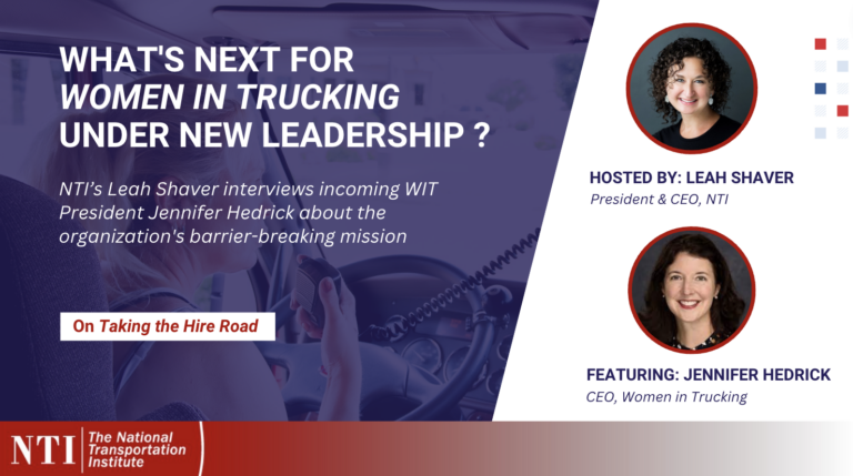 What's next for Women in Trucking under new leadership? NTI interviews ...